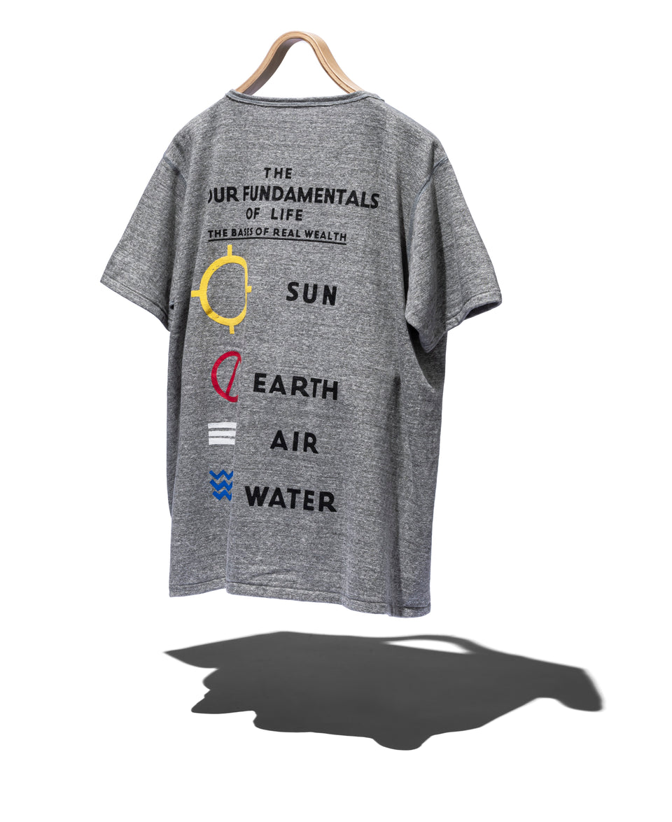 THE FOUR FUNDAMENTALS T-SHIRT – WORDS, SOUNDS, COLORS & SHAPES JAPAN